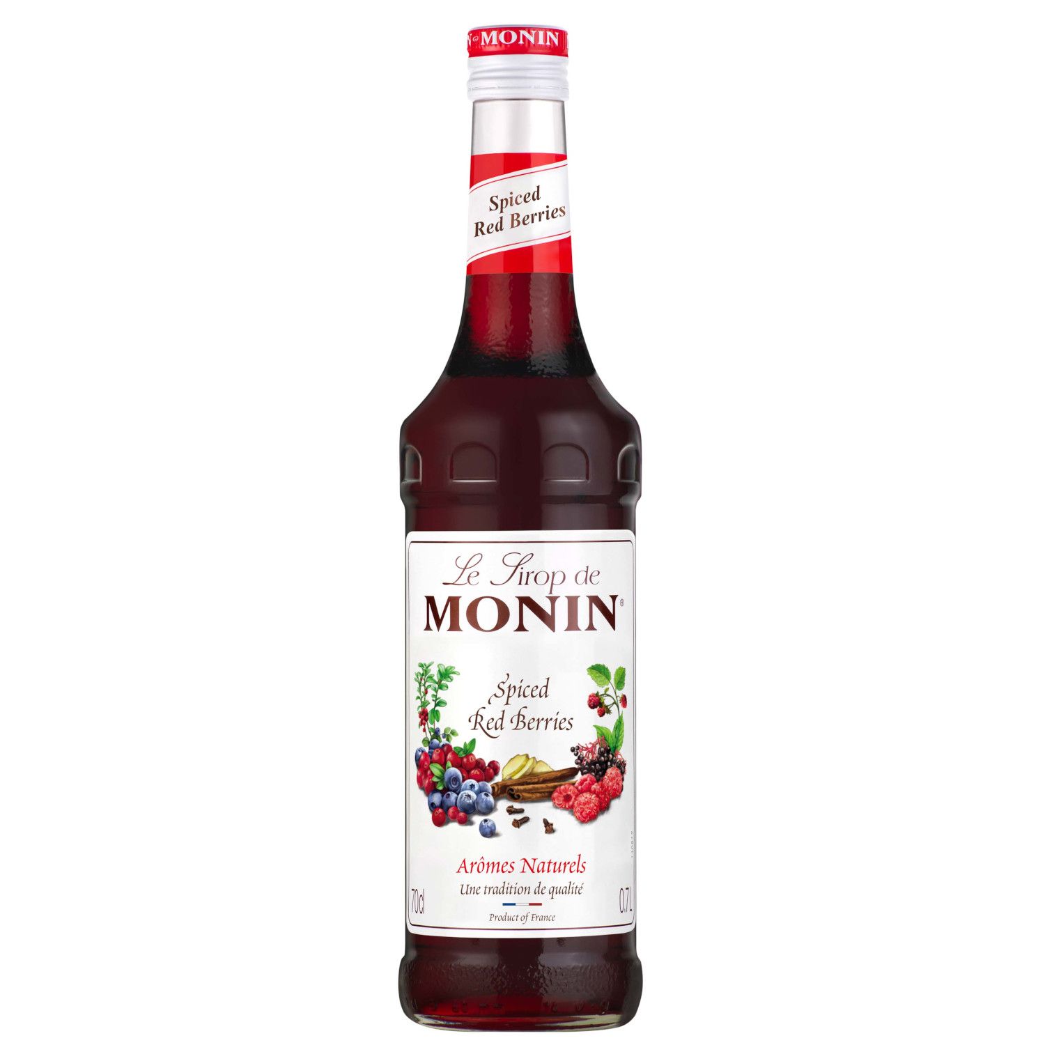 Sīrups Monin Pikantais sarkano ogu 700ml - CoffeeGuru