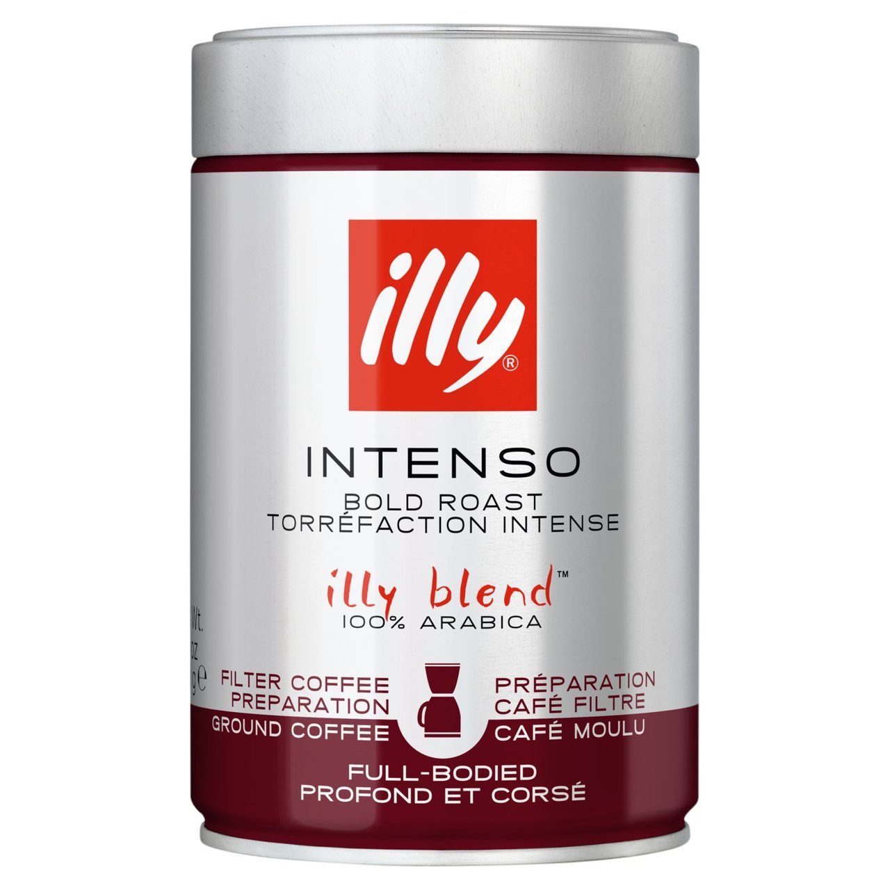 Maltā kafija Illy Intenso Bold Roast Filter 250 g - CoffeeGuru