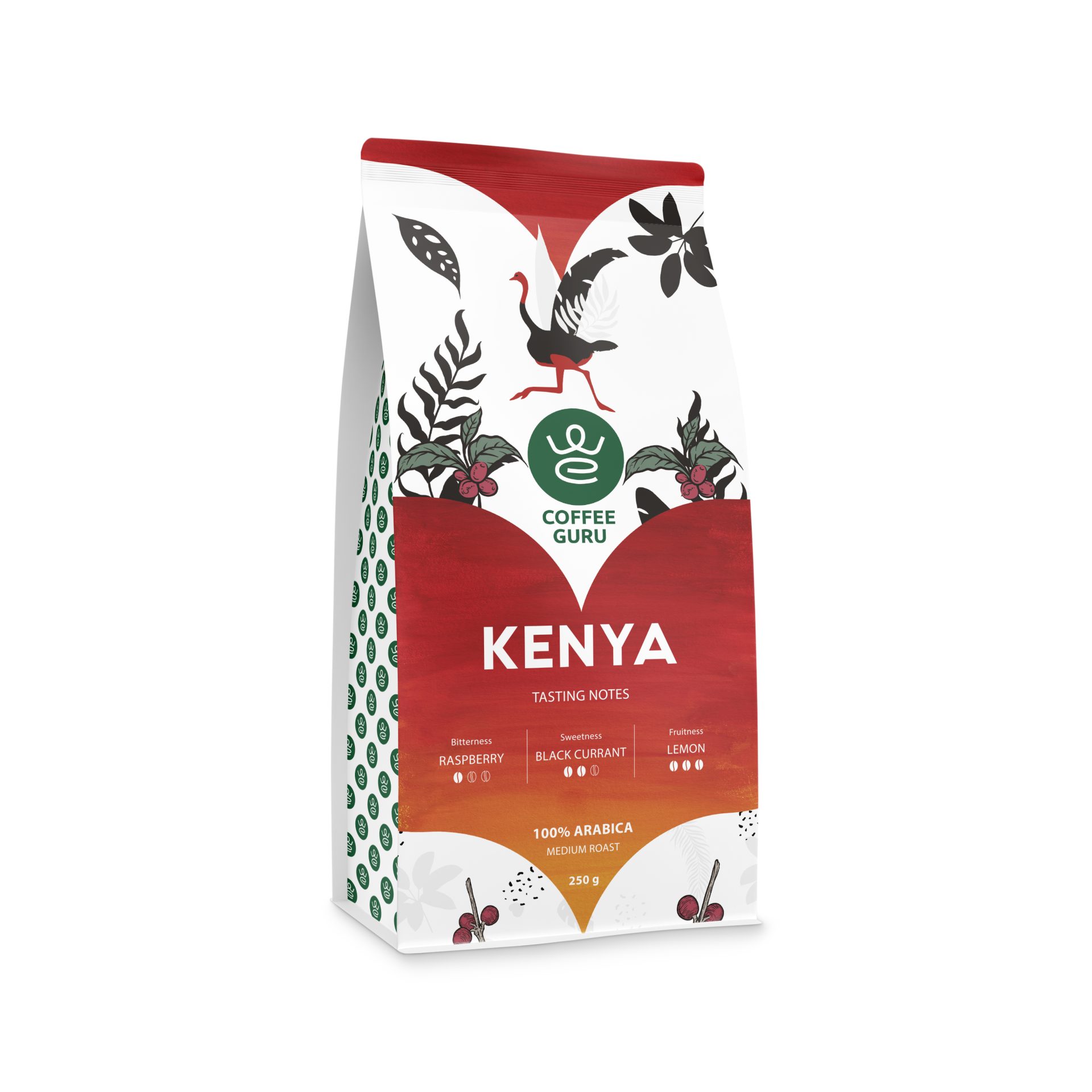 Malta kafija Coffee Guru Kenya, 250g - CoffeeGuru